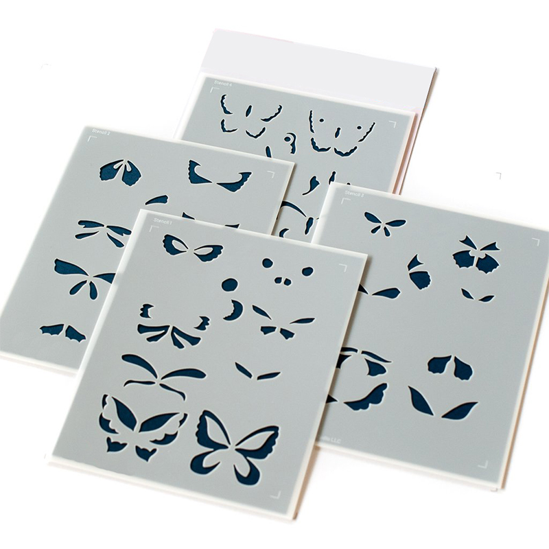 Insect Butterfly Plastic Stencil Foil Metal Cuttin... – Vicedeal
