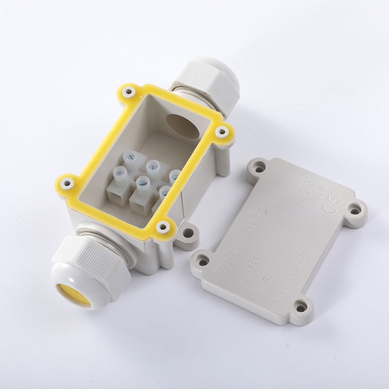 IP68 Waterdichte Zwarte Plastic Cable Connector Gl... – Vicedeal