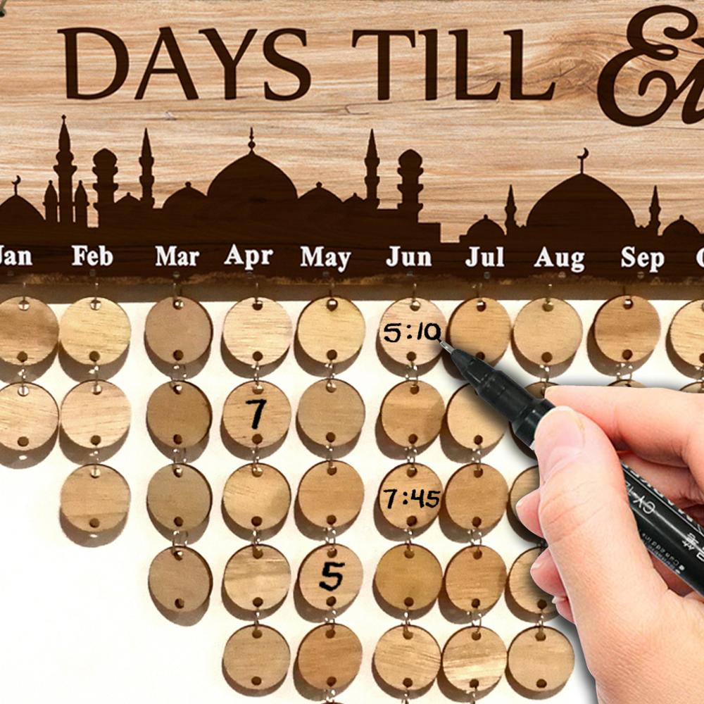 Days Till Eid Ramadan Reminder Countdown Calendar ... – Grandado