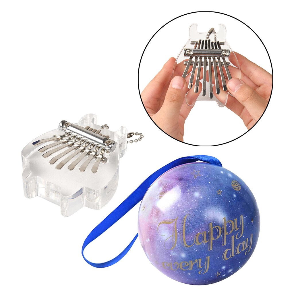 Exquisite Kalimba 8 Key Portable Marimba Finger Pe... – Grandado