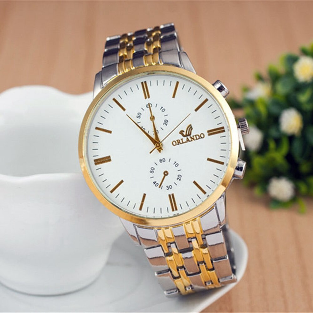Men's business watch alloy quartz watch – Grandado