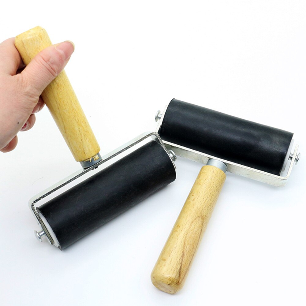10cm Rubber Roller Brayer Ink Painting Printmaking... – Vicedeal
