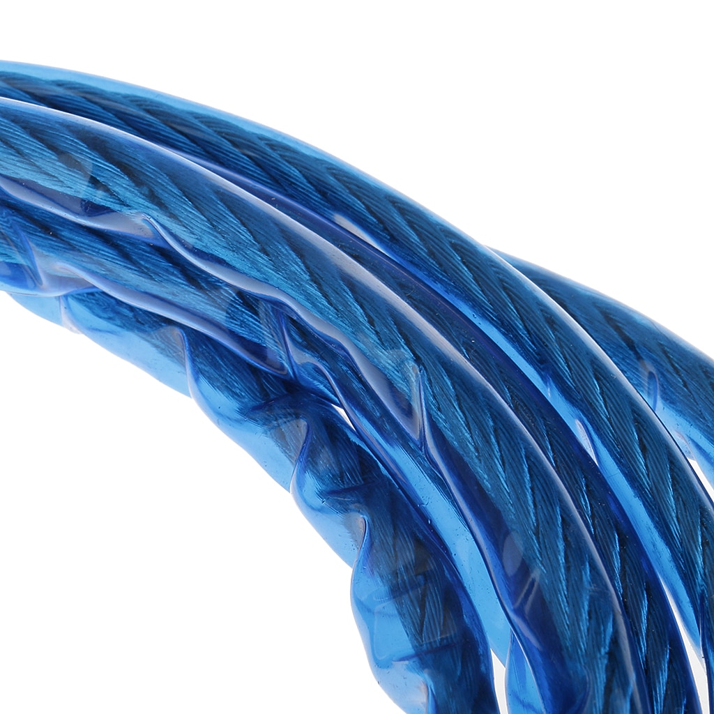 Blauw Rubber Coated Tow Herstel Haak Touw 5 Ton 4M... – Grandado