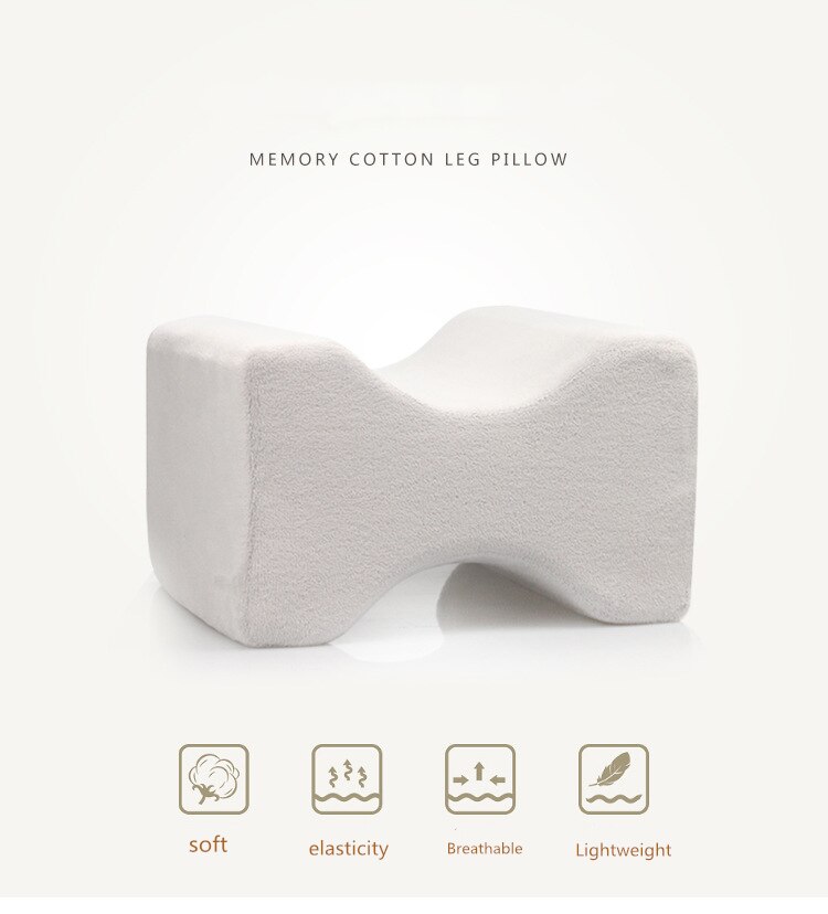 Memory Foam Knie Kussen Voor Slapen Tussen De Bene... – Vicedeal
