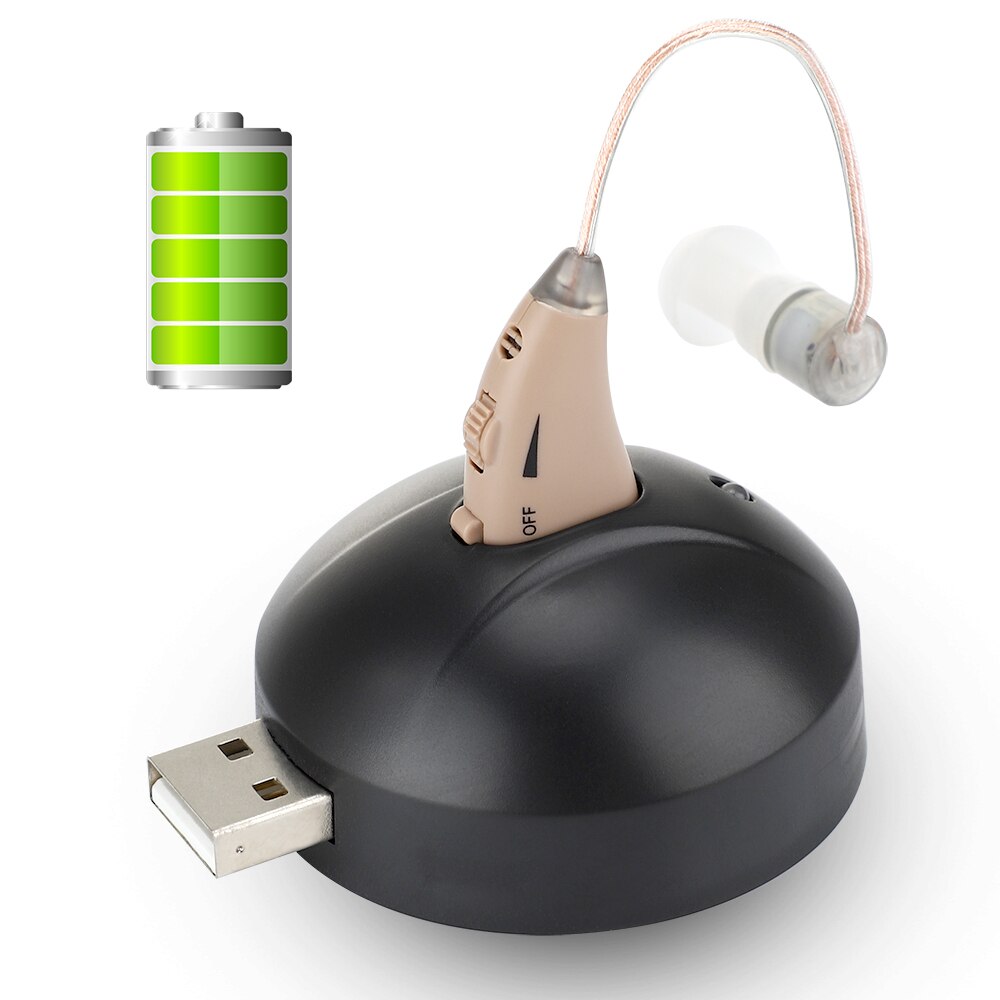 Rechargeable Sound Amplifier Portable Hearing Aid ... – Grandado