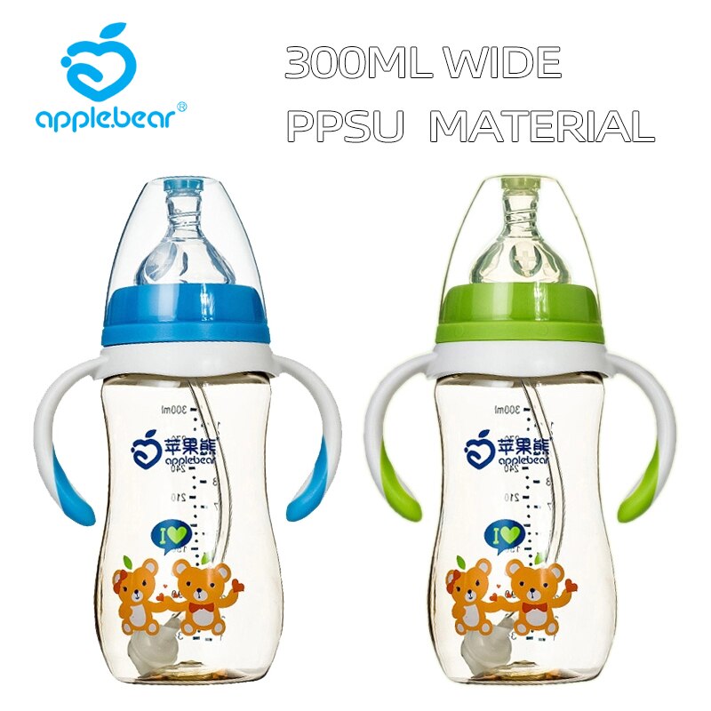 300 Ml 240 Ml Babymelk Zuigfles Met Anti-Slip Hand... – Vicedeal