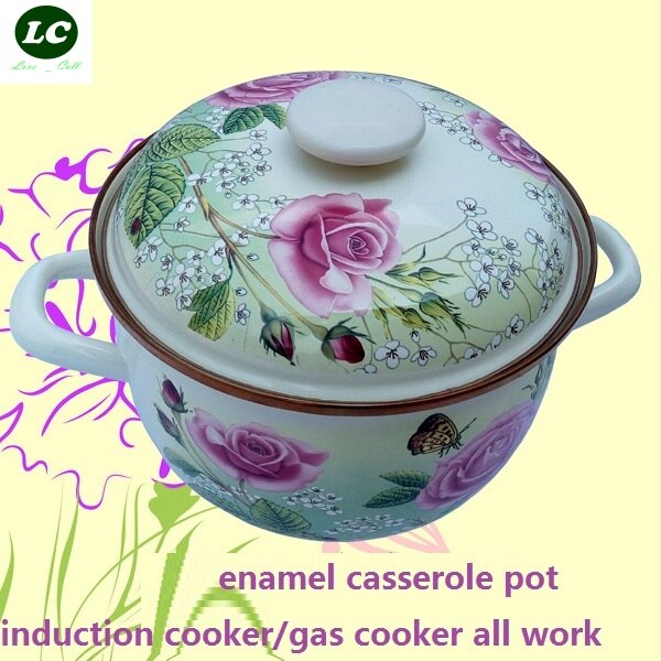 INDUCTION CASSEROLE COOKING TOOL ENAMEL WITH SIZES... – Vicedeal