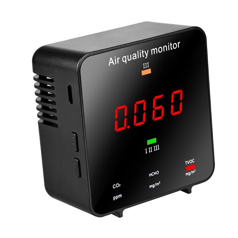 Portable Air Tester CO2, HCHO, TVOC, AQI Monitor C... – Grandado