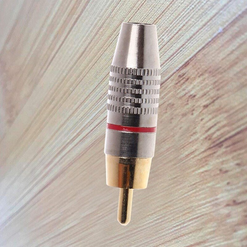 20 Stuks Rca Plug O Video Locking Cable Connector ... – Vicedeal