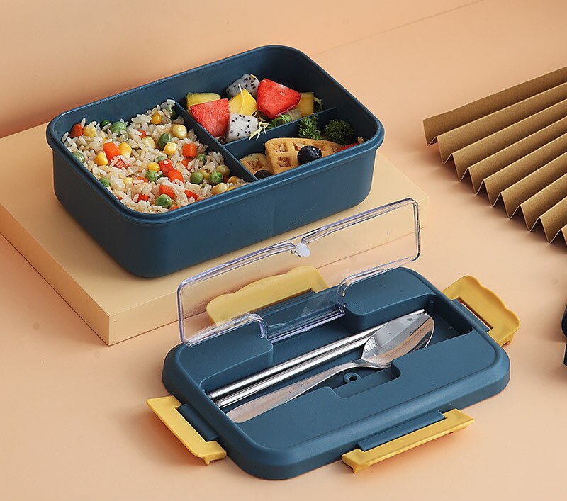 Lunch Box Food Container Bento Box Heated Lunchbox... – Grandado
