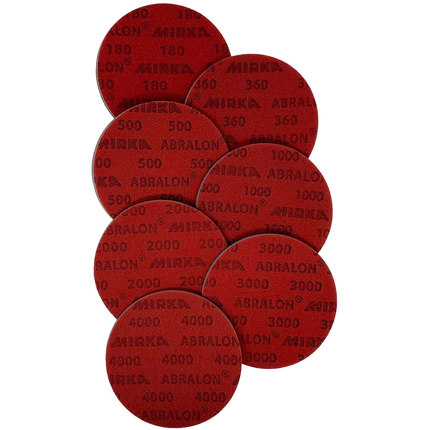 5 Inch Foam Dry Wet Sponge Sandpaper Disc Flocking... – Grandado