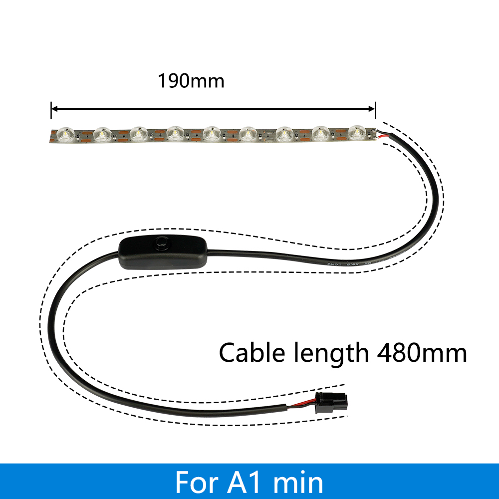 For Bambu Lab A1 LED Light Strip Upgrade 6500K Opt... – Grandado