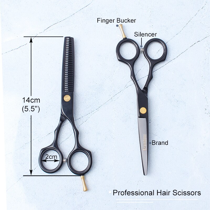 Brainbow 5.5 "' Friseur Schere Bausatz 4cr... – Grandado