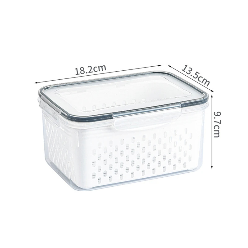 3Pack Fridge Food Storage Container Set with Lids ... – Grandado