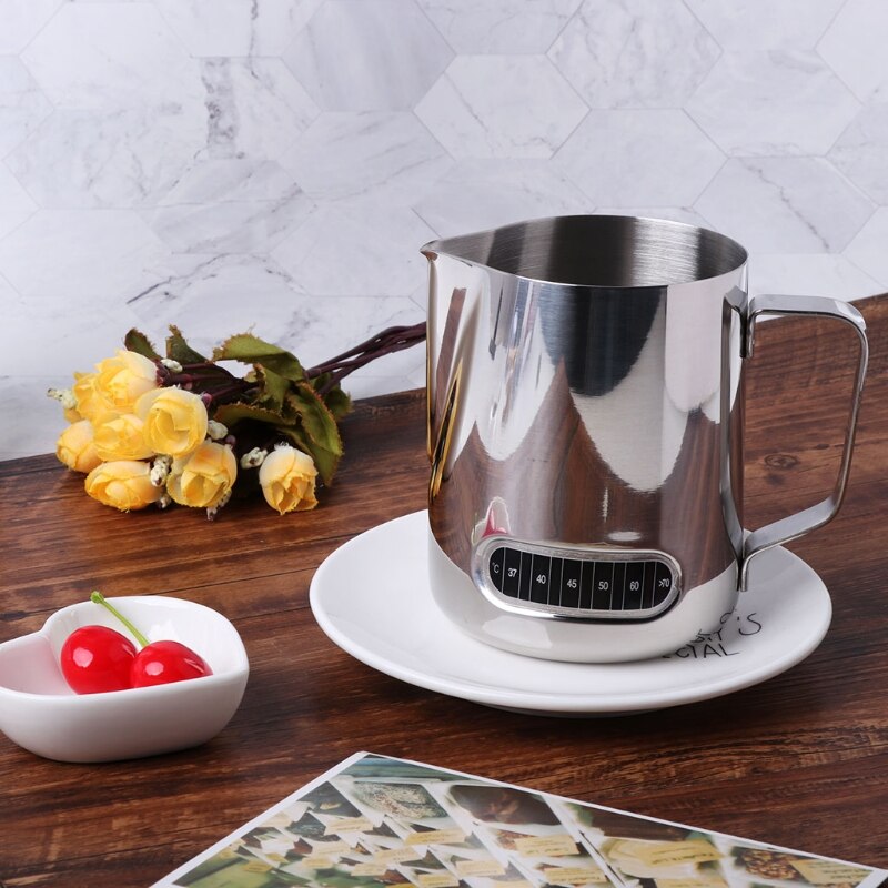 Stainless Steel Milk Frothing Jug Barista Coffee P... – Grandado