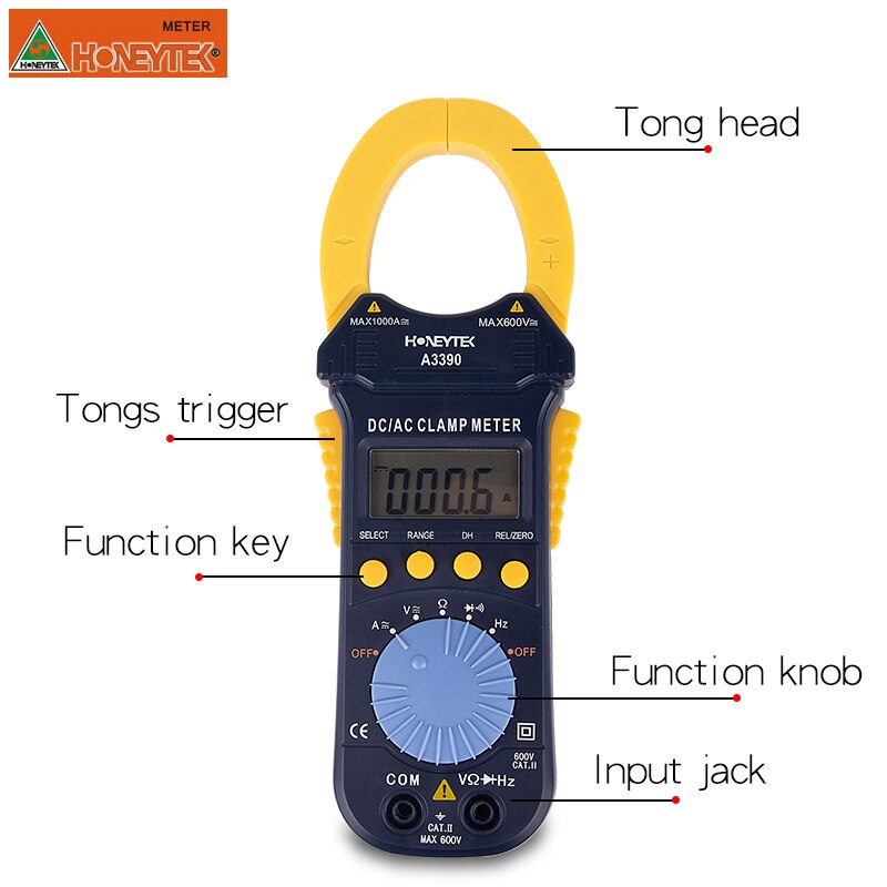 A3390 Digitale Multimeter Tester Professionele Min... – Grandado