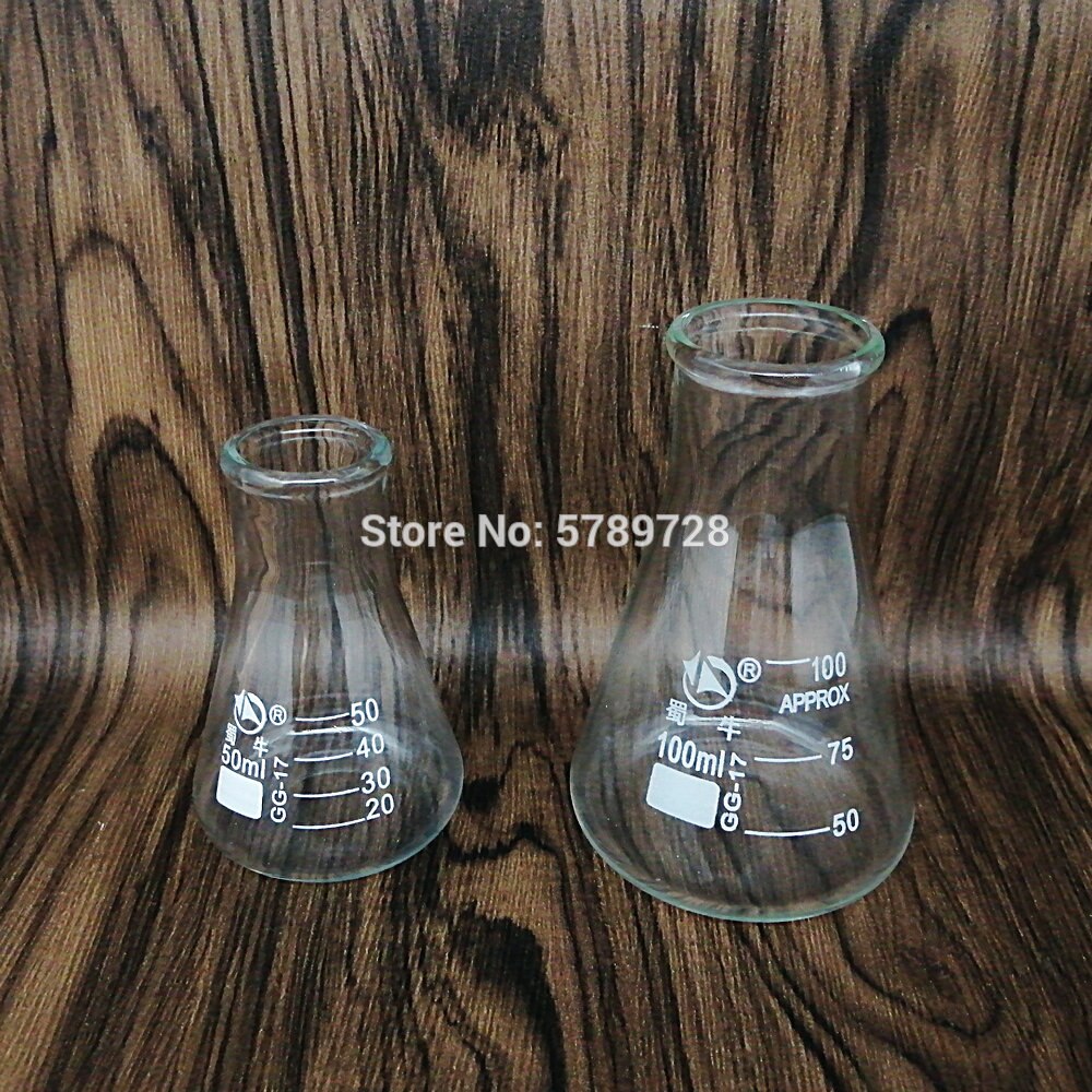 1pc 50/100ml Laboratory Chemical Equipment,Erlenme... – Vicedeal