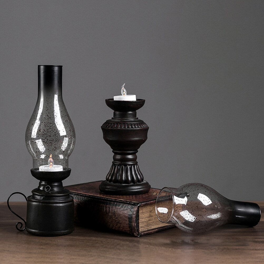 Vintage Kerosene Oil Lamp Decor Desk Table Lamp Cr... – Grandado