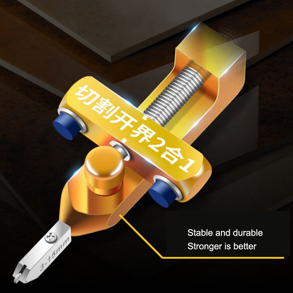 2 In 1 Manual Tile Cutter Multifunction Glass Cutt... – Grandado