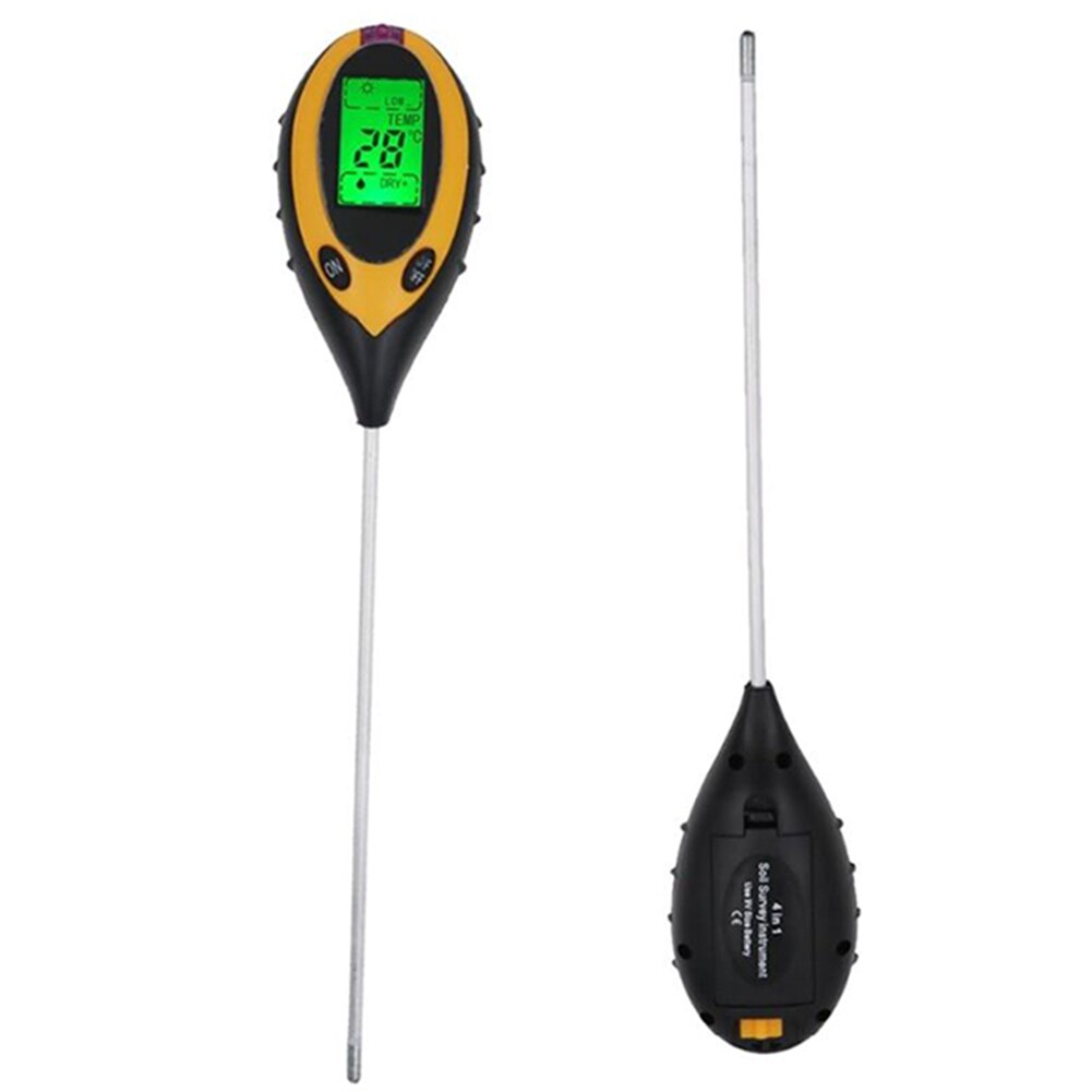 4 In1 Plant Soil PH Meter Moisture Tester Light An... – Vicedeal