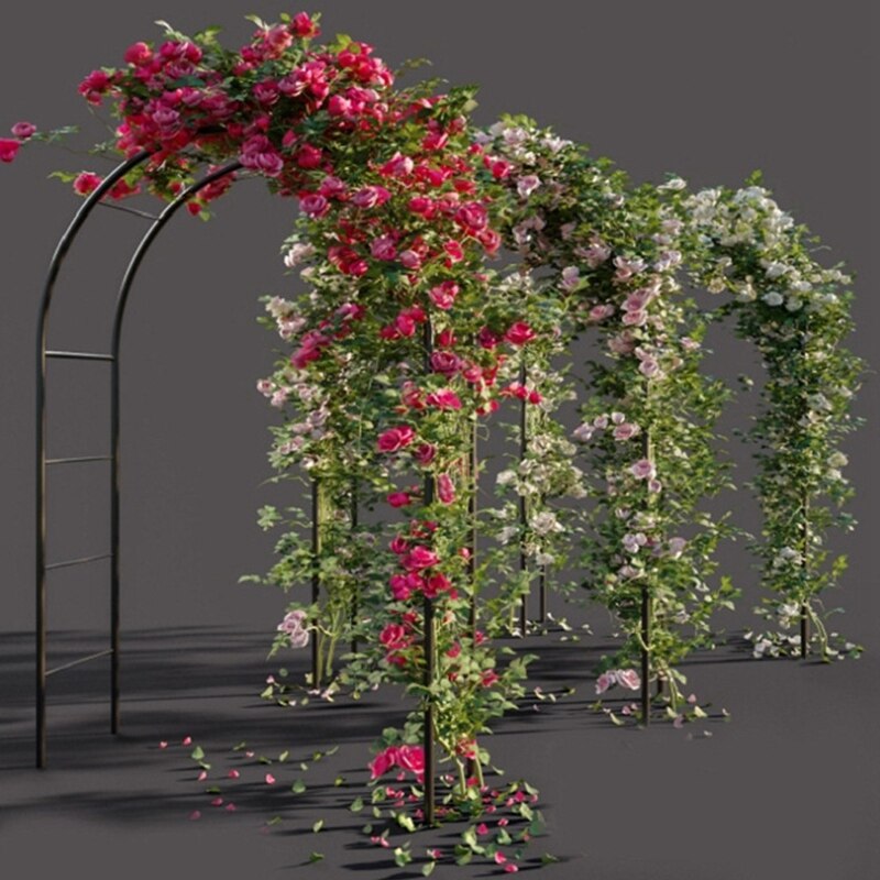 Ijzer Bruiloft Boog Decoratieve Tuin Achtergrond P... – Vicedeal