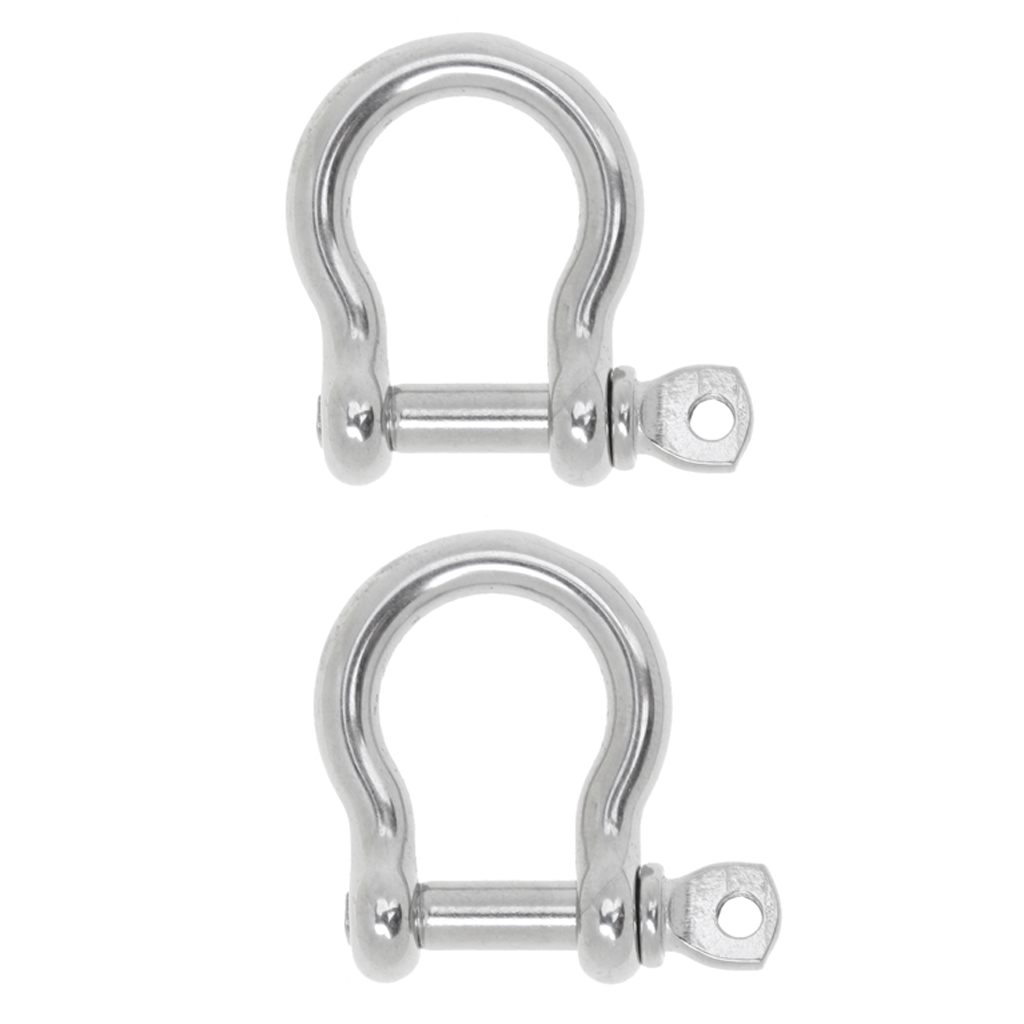 2 Pieces Boat Chain Rigging Bow Shackle Captive Pi... – Grandado