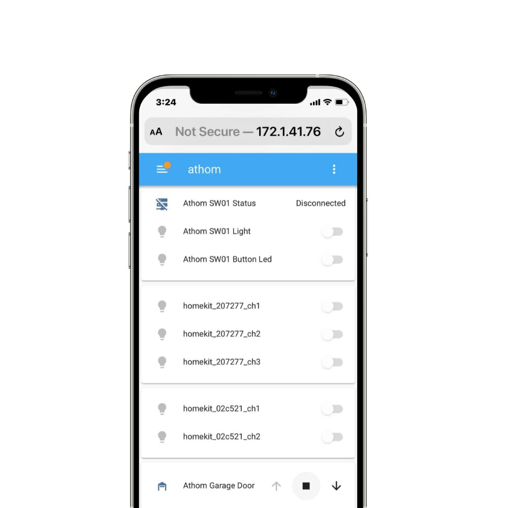 ATHOM US Switch Pre Flashed ESPHome ESP8266 WiFi S... – Grandado