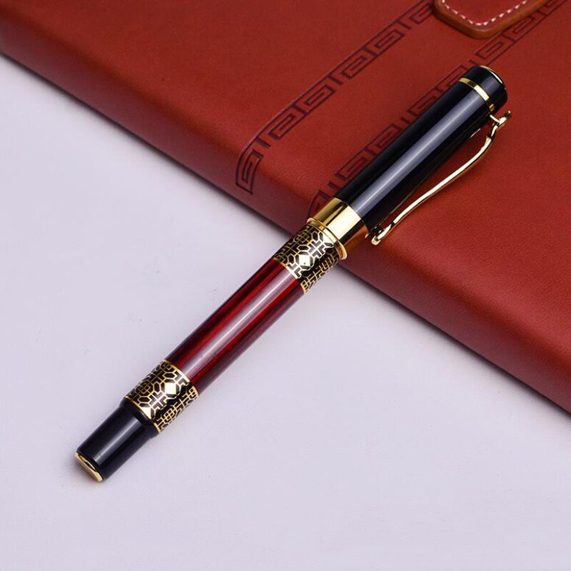 Classic Metal Ink Fountain Pen Luxury Rose Wood Co... – Grandado