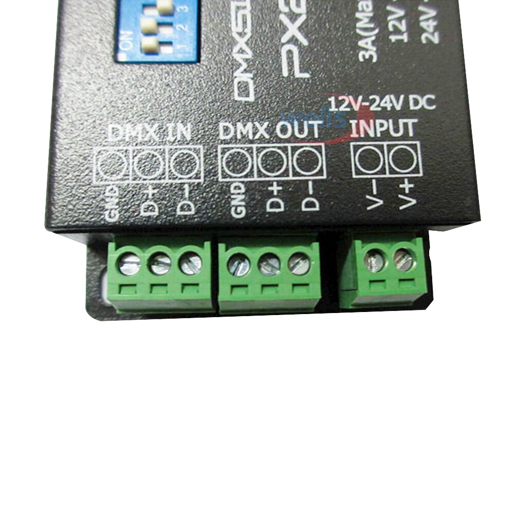 PX24506 DMX 512 Decoder Driver 9A DMX 512 Amplifie... – Vicedeal