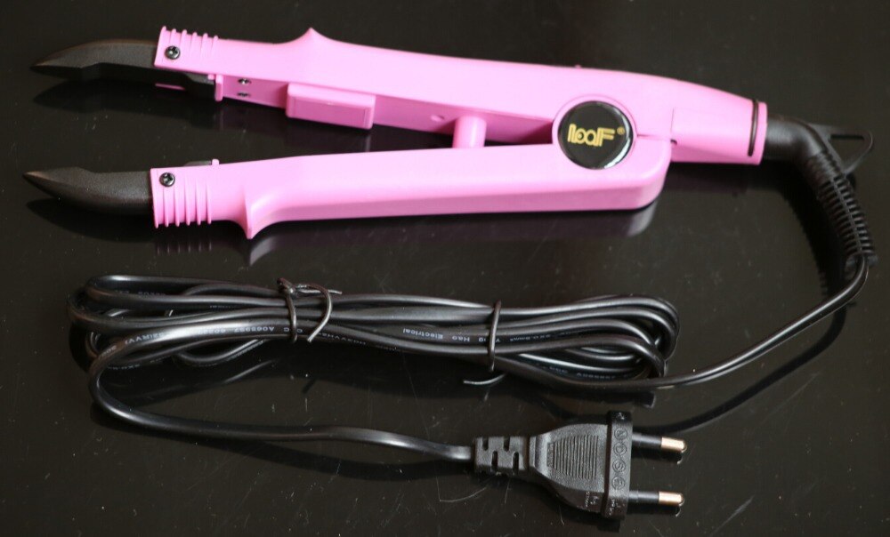 super beautifull pink color FLAT PLATE Fusion Hair... – Grandado