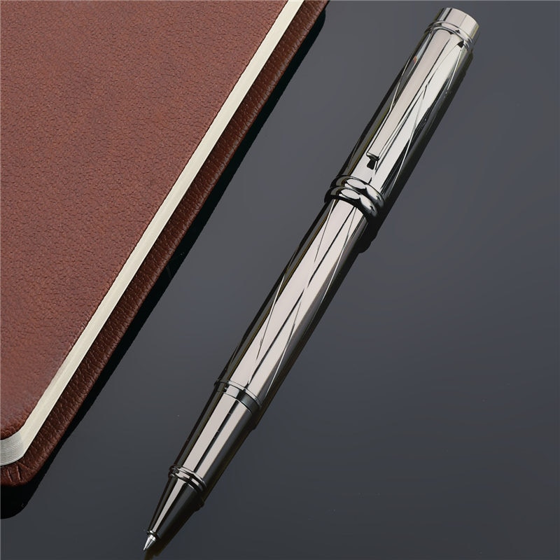 Luxury Silver plating Ballpoint pen Metal Ball Pen... – Vicedeal