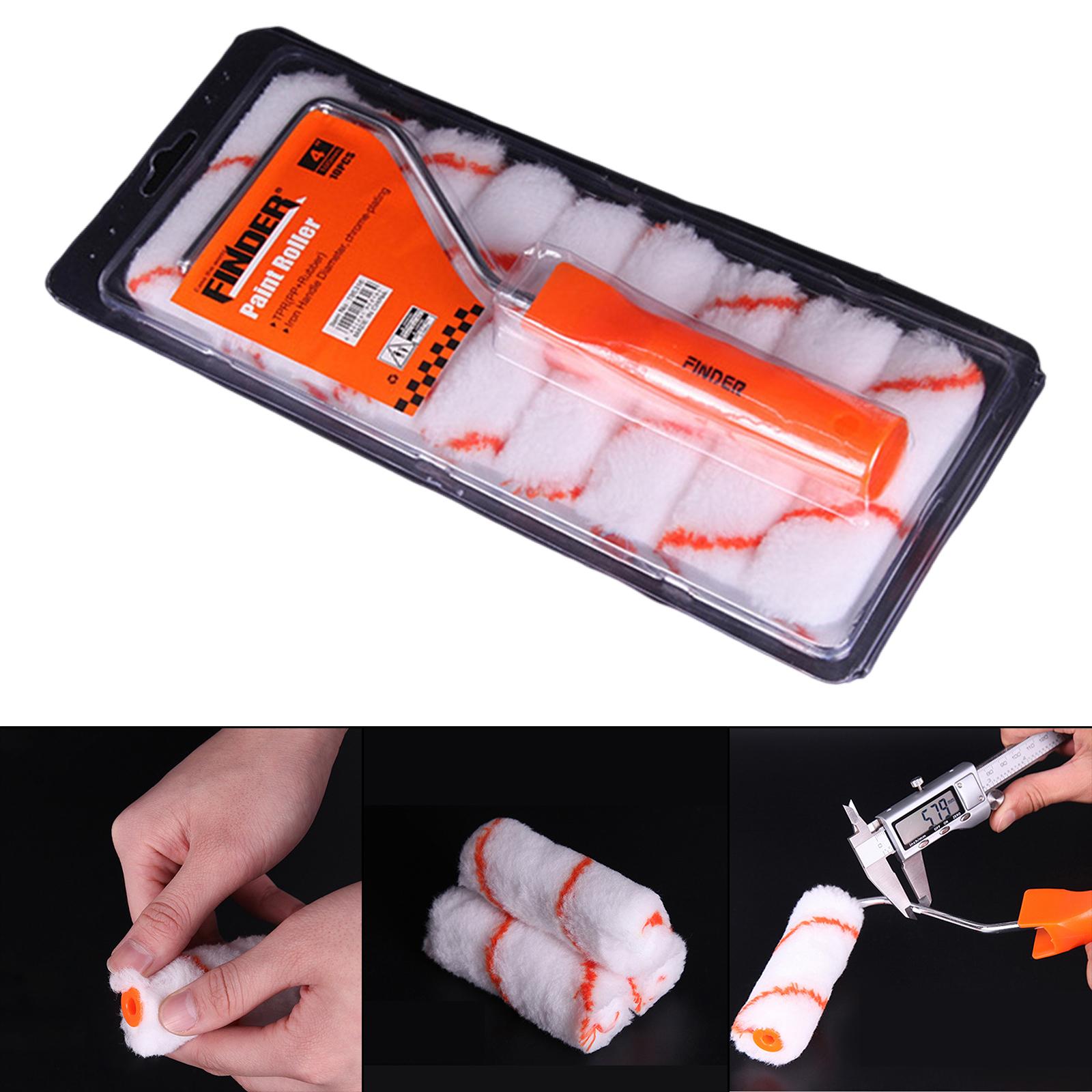 10Pcs Roller Brush Hand Tool Painting Roller Paint... – Vicedeal