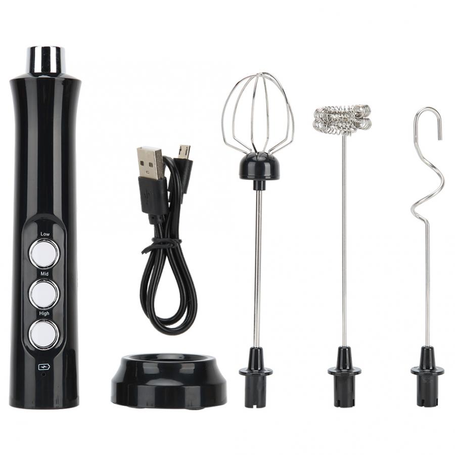 Zy Elektrische Melkopschuimer 3 Snelheden Cappucci... – Vicedeal