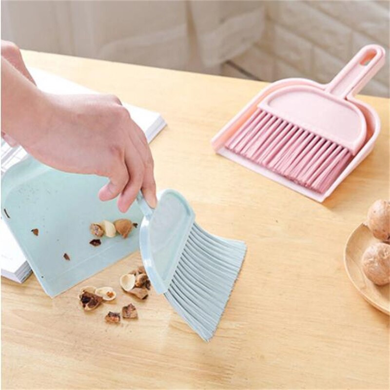 Desktop Cleaning Broom Dustpan Set Home Office Cle... – Grandado