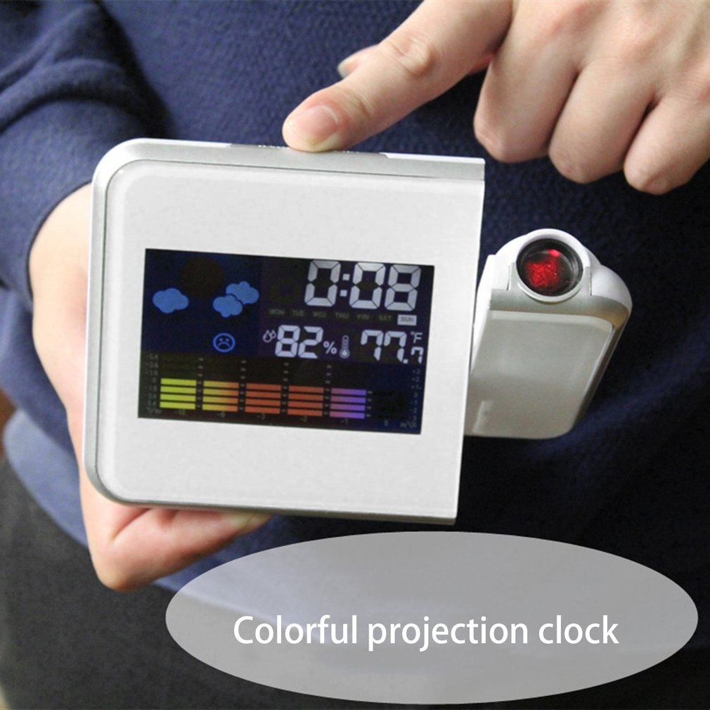 Electronic Digital Weather Forecast Clock LCD Scre... – Vicedeal
