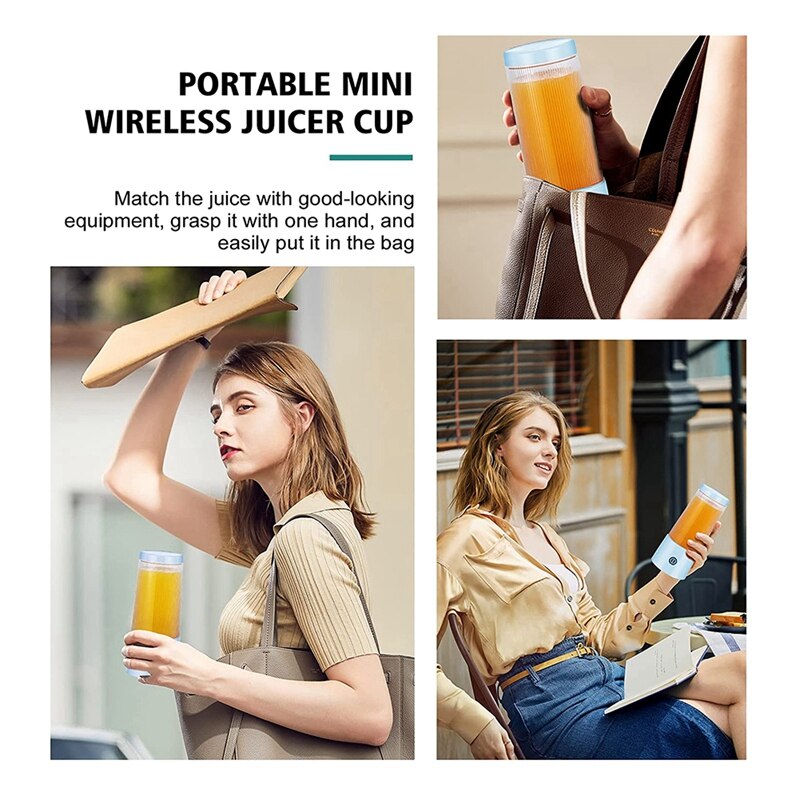 Portable Blender, USB Rechargeable Smoothie Mixer ... – Vicedeal