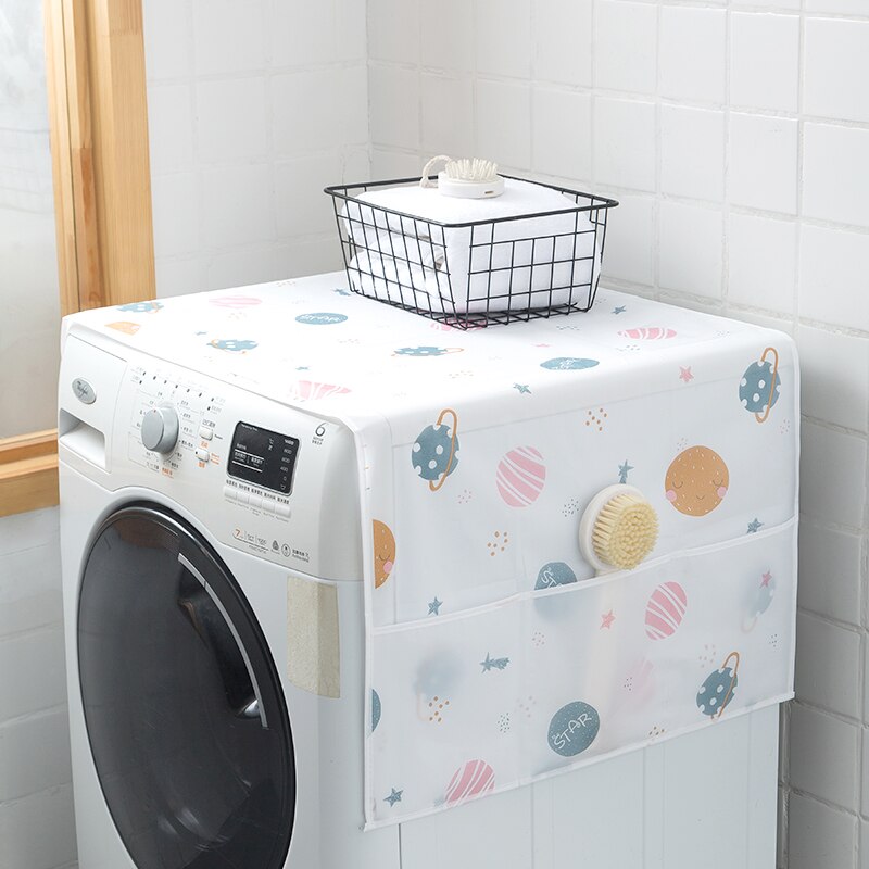 PEVA Washing Machine Cover with Pocket Refrigerato... – Grandado