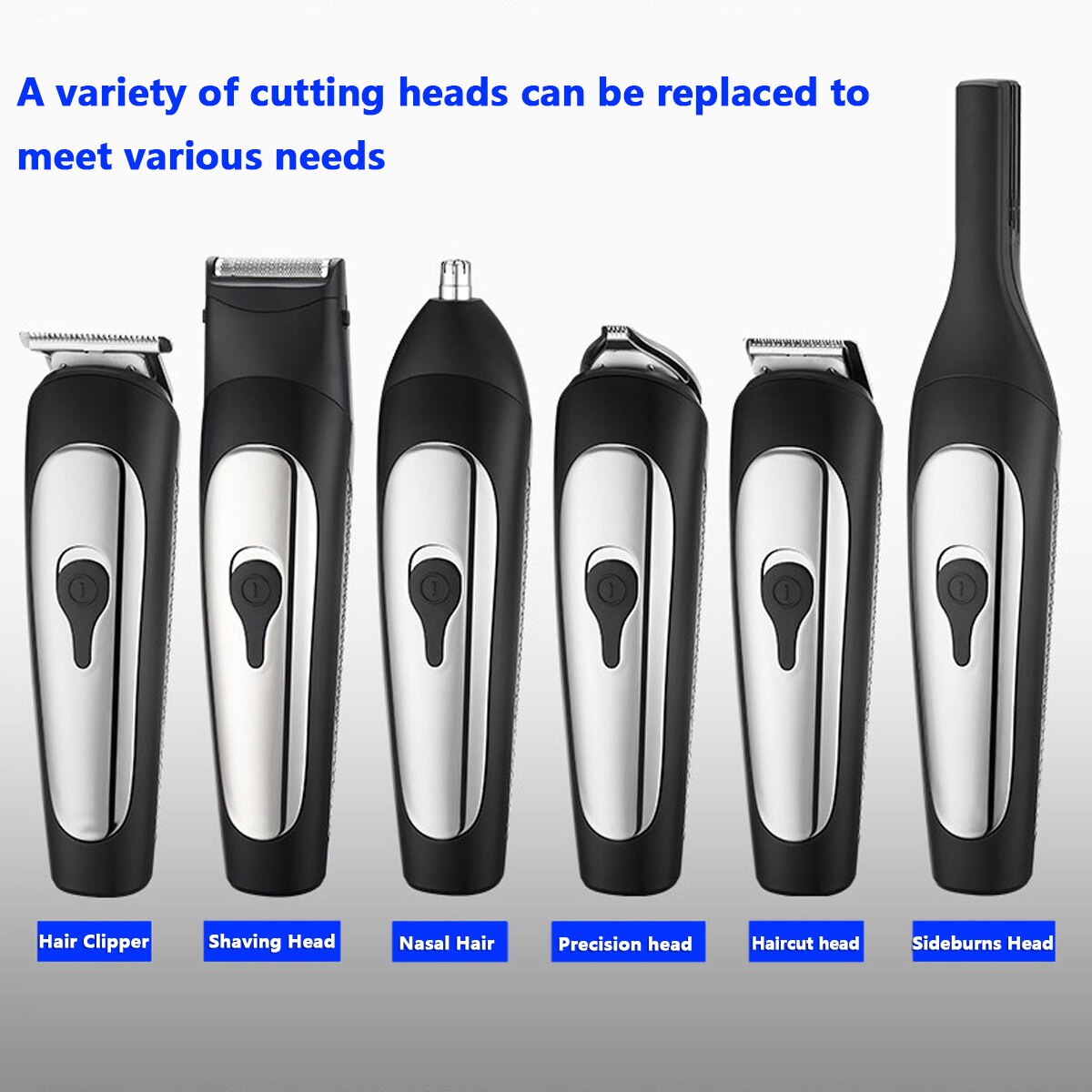 Hair Trimmer Wireless Electric Hair Clipper Ear No... – Vicedeal