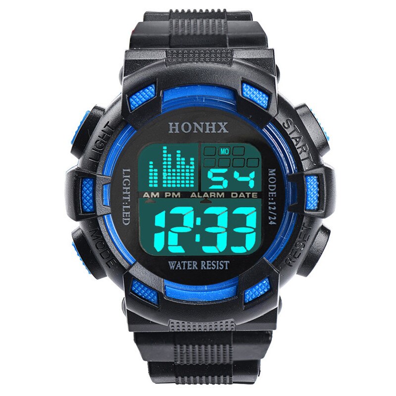 Multifunctional digital watch men outdoor running ... – Grandado