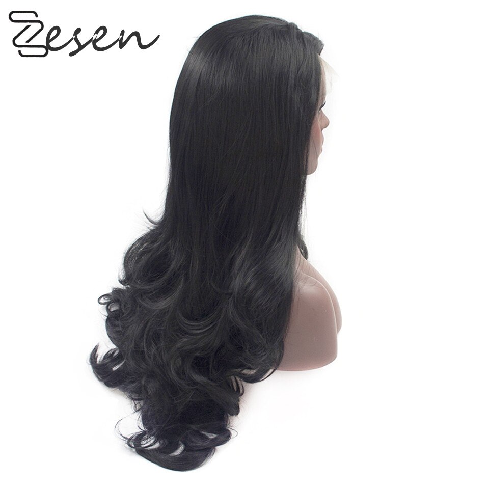 Zesen synthetic13x4 perucas dianteiras do laço ond... – Vicedeal