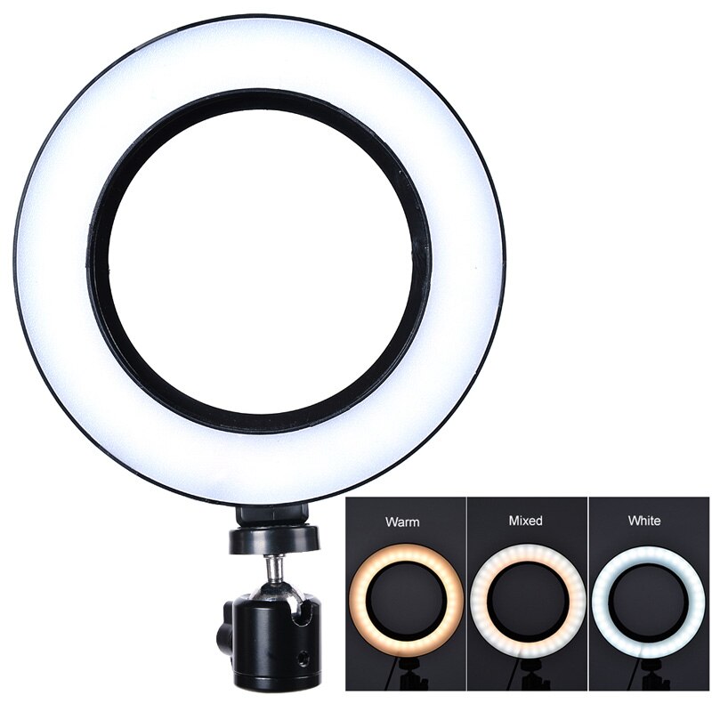 24 LED 480LM 1.8 M Makeup Selfie Ring Lamp Photogr... – Grandado