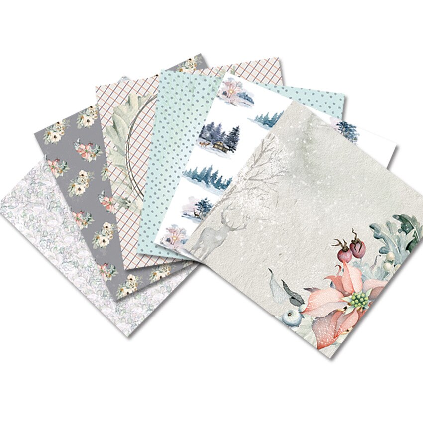 KLJUYP – bloc de papier pour Scrapbooking, 24 feui... – Grandado