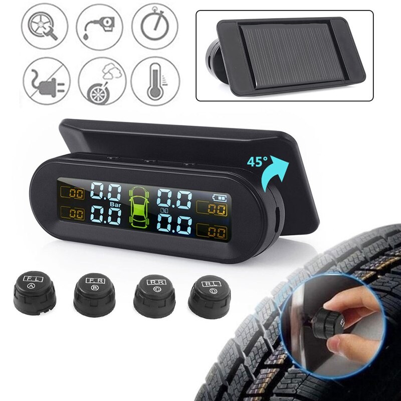 Temperature Warning with 4 External Sensors Car Ty... – Vicedeal