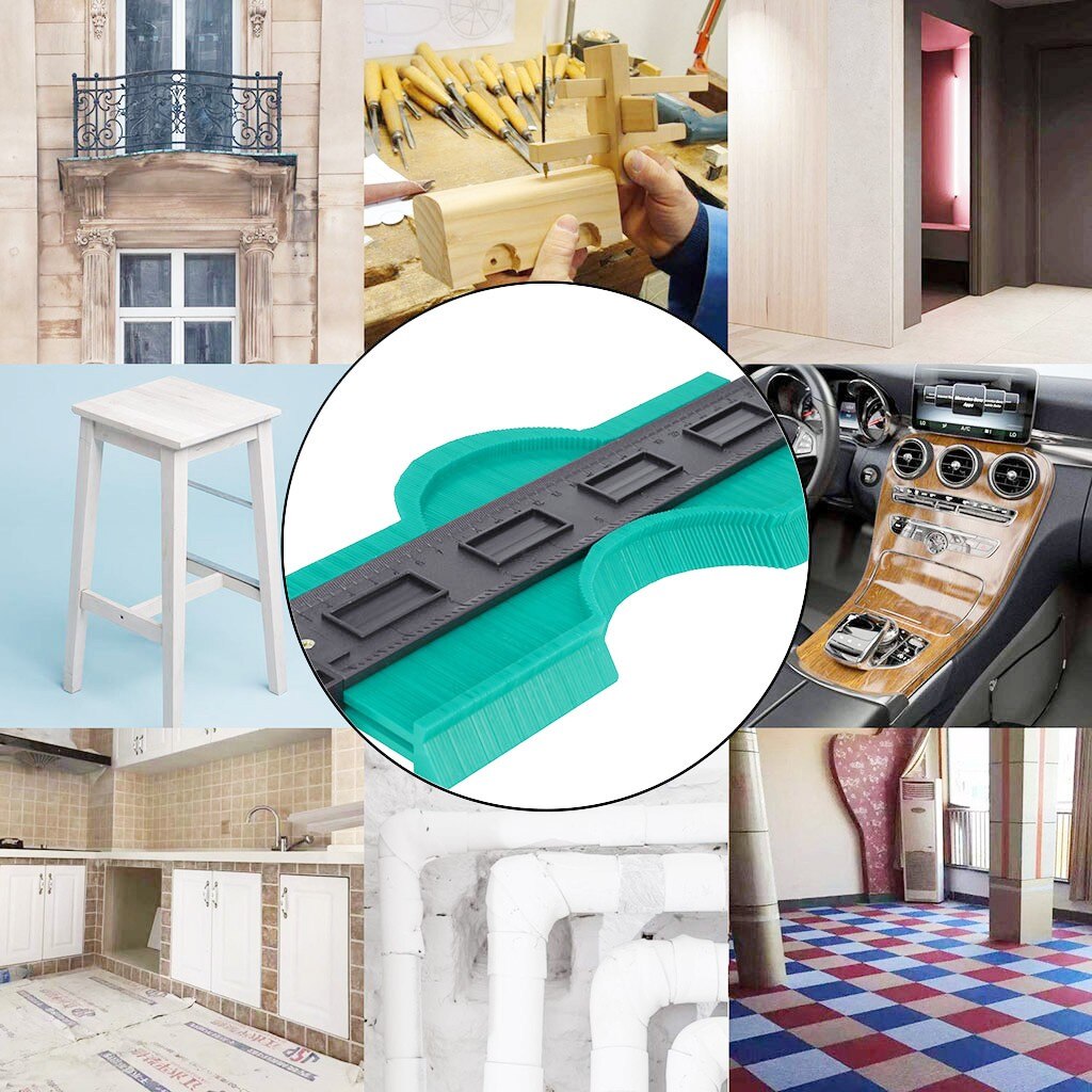 10Inch Plastic Gauge Contour Profiel Kopie Gauge D... – Grandado