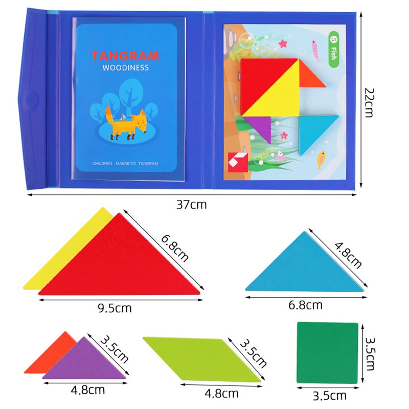 Wooden Magnetic Jigsaw Puzzle Teaching Resources P... – Grandado