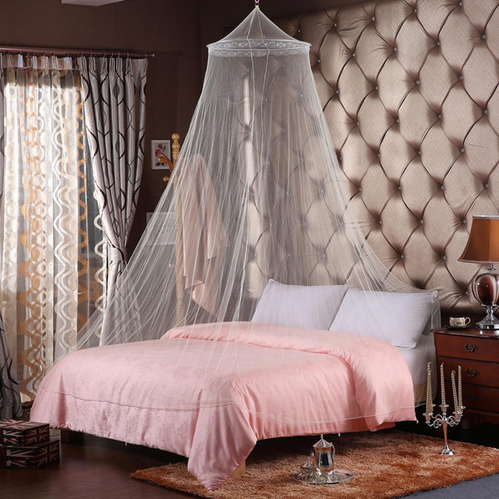 Mosquito Net Durable Safe Dome Ceiling Bed Curatin... – Vicedeal