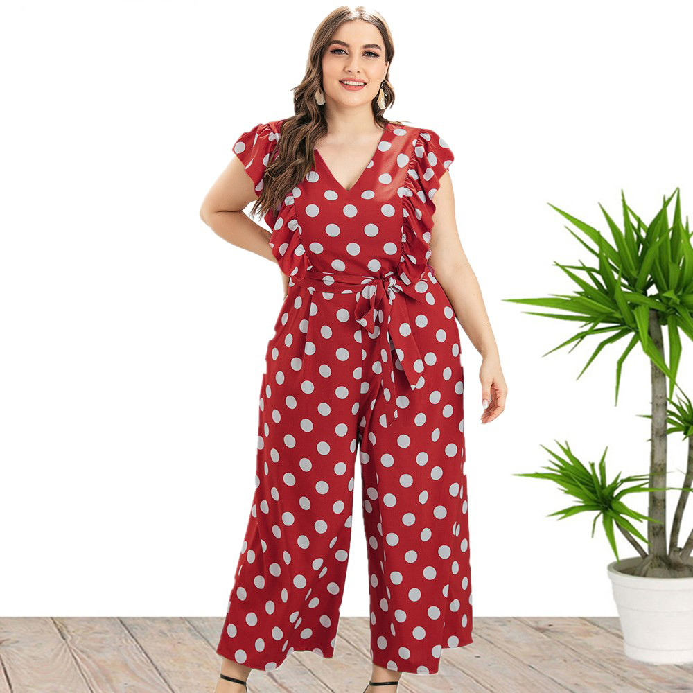 Women Plus size Clothes Bodysuit Sets Short Sleeve... – Grandado