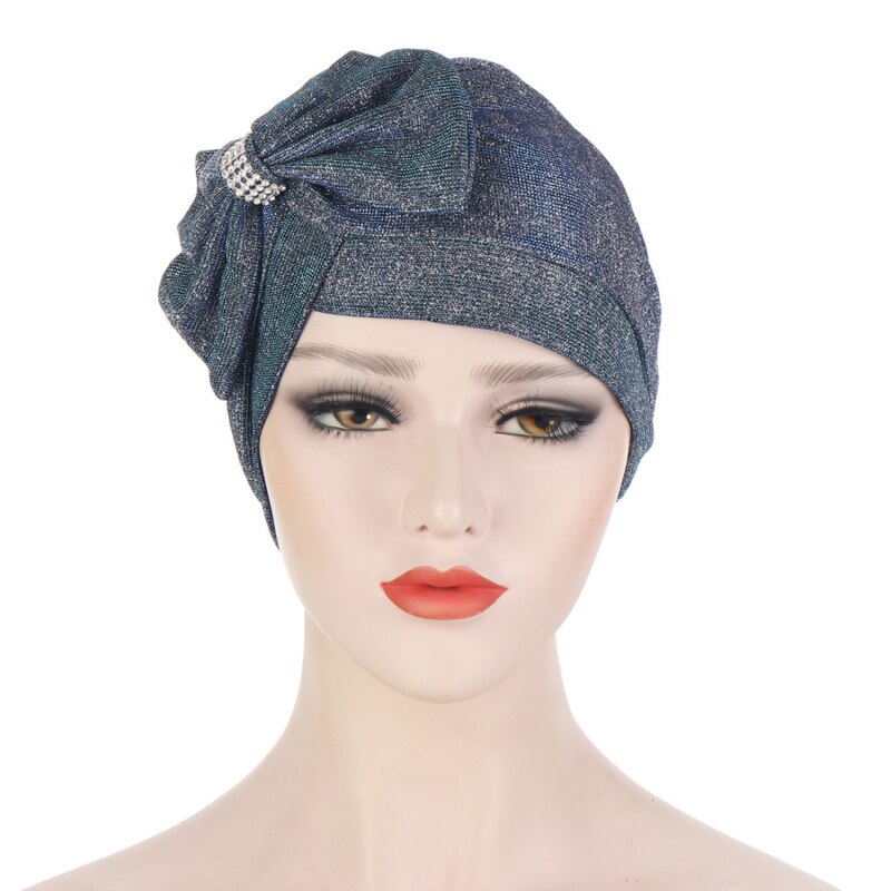Turbans For Women Headwrap Muslim Multicolor Glitt... – Grandado