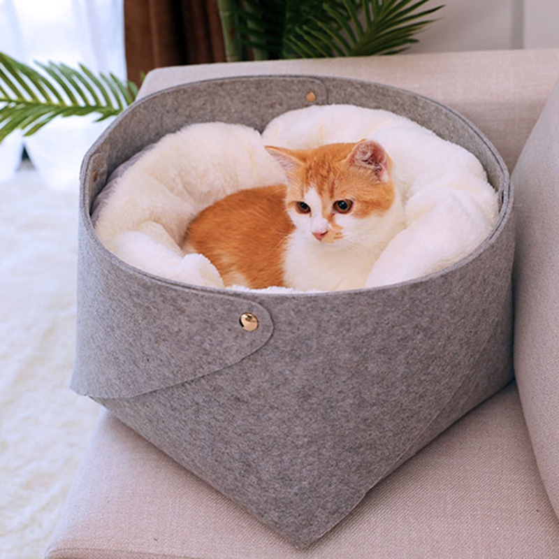 Kat Mand Hond Bed voor Cat Warm Bed Honden Huizen ... – Grandado