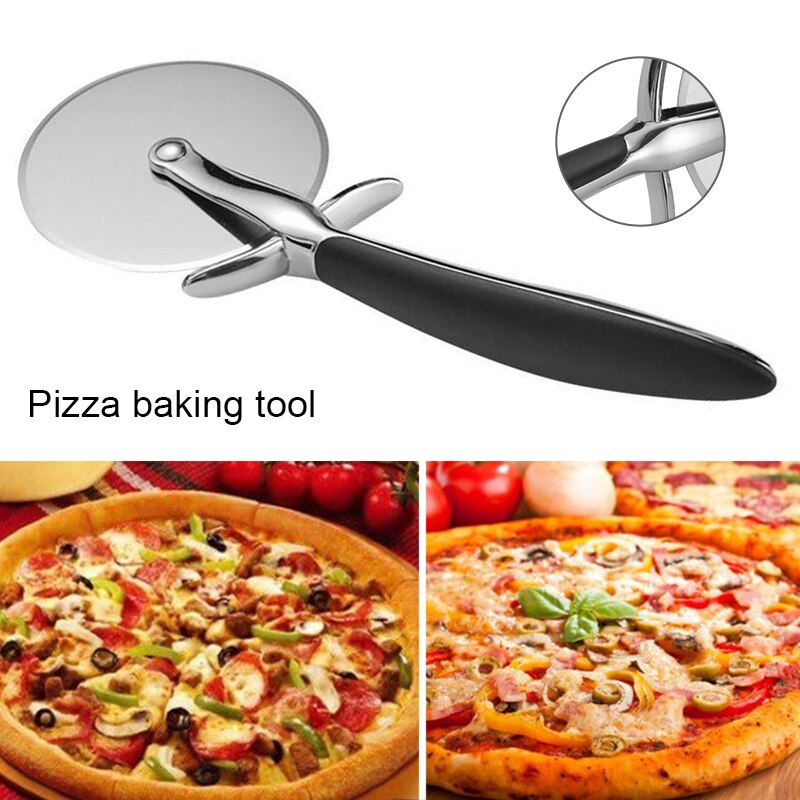 Pizza Cutter Wheel Round Sharp Zinc Alloy Blades P... – Grandado